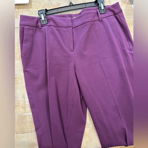 Halogen | Pants & Jumpsuits | Halogen Dark Purple Womens Business ...